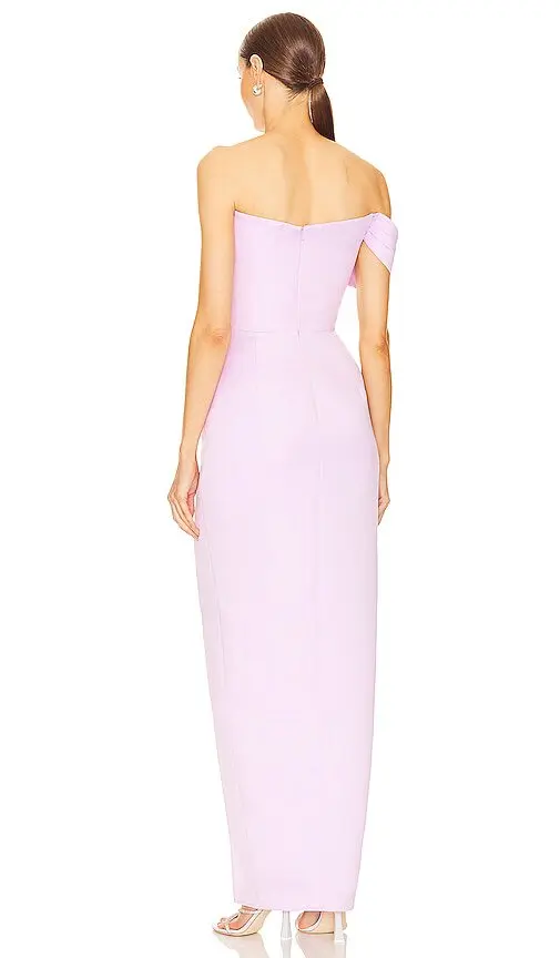 SAU LEE Off-shoulder Gown