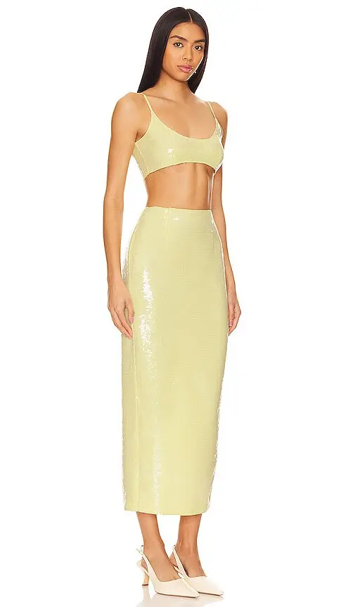 SAU LEE Oksana Set In Yellow