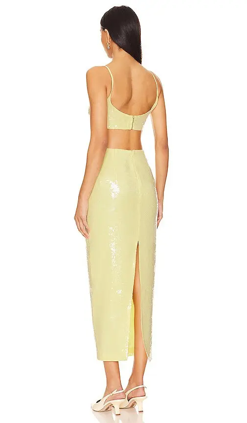 SAU LEE Oksana Set In Yellow