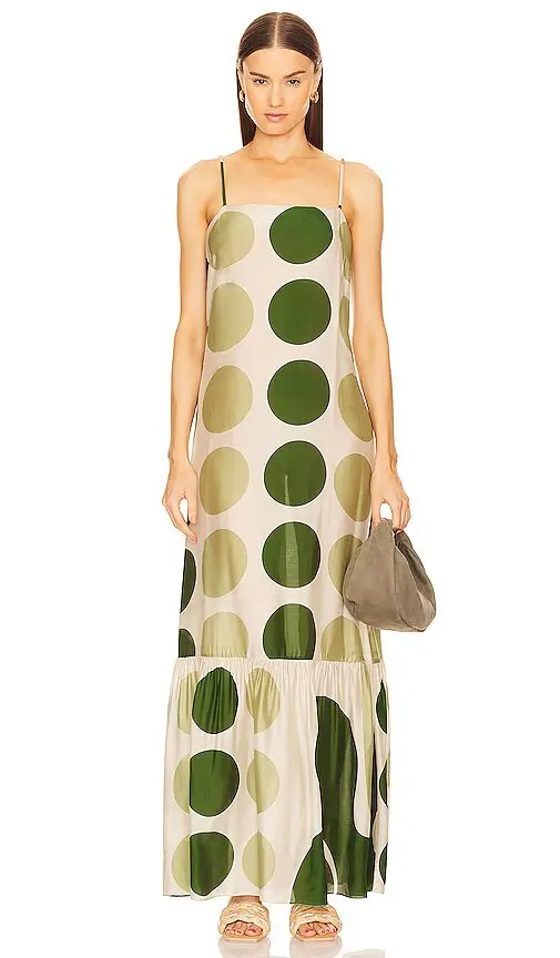 green jellyfish dress Adriana Degreas Maxi In In Unique - 40% Off Silkroll