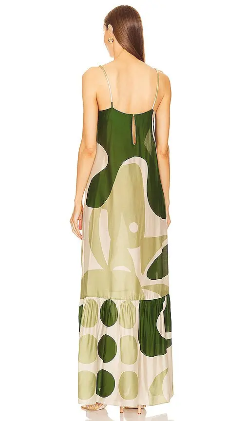 Adriana Degreas Jellyfish Maxi Dress In Green In Unique - 40% Off |  Editorialist