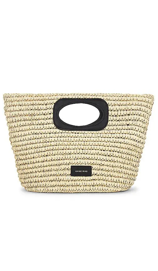 ANINE BING Mogeh Tote In Beige