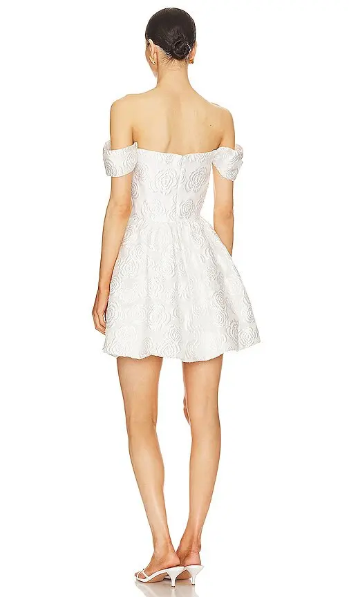 Amanda Uprichard Valentina Fit & Flare Mini Dress