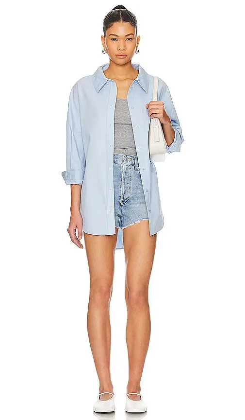 AGOLDE Mila Denim Shorts - Hazard