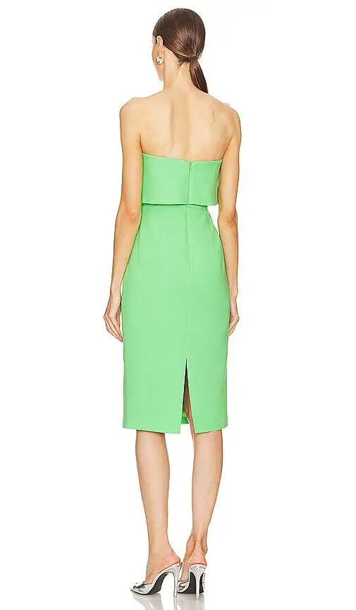 Bardot X Garnet Midi Dress In Bright Green - 72% Off | Editorialist