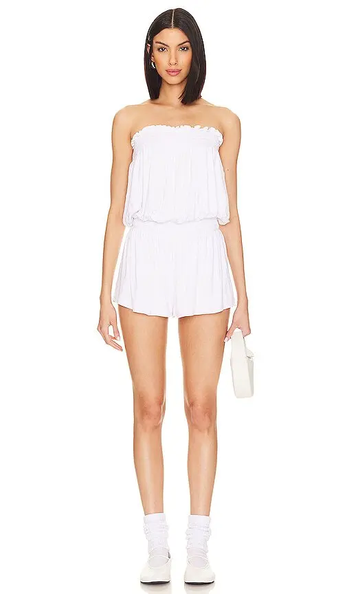 LOVERS AND FRIENDS Alicia Romper - White