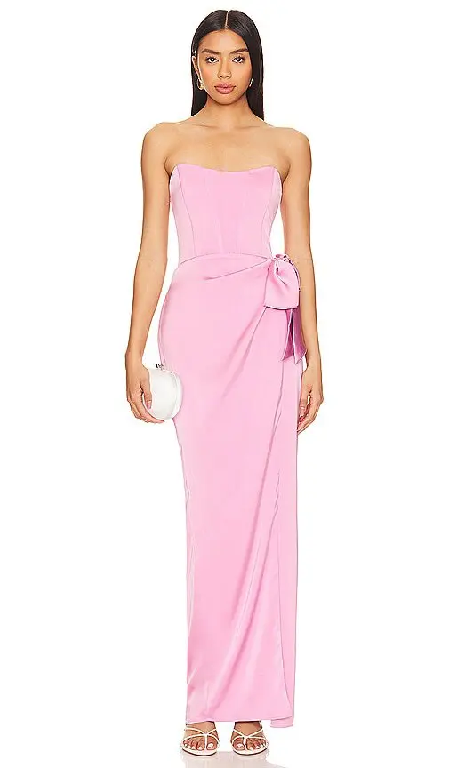 V. CHAPMAN June Gown - Mauve Mist
