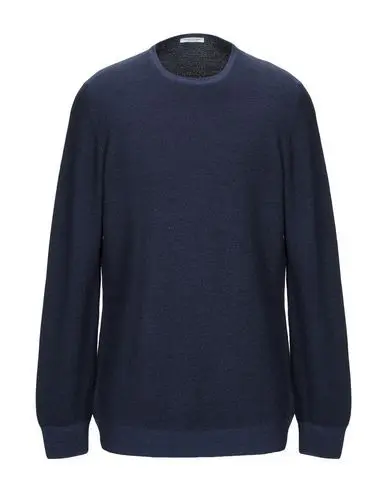 GRAN SASSO Virgin Wool Crewneck Sweater - Blue