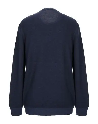 GRAN SASSO Virgin Wool Crewneck Sweater - Blue
