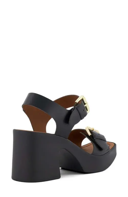 Dune London Jenies Platform Sandals - Black