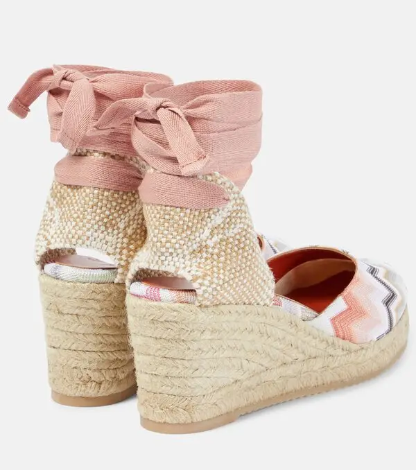 Missoni Zig Zag Eva 80 Espadrille Wedges