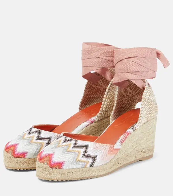 Missoni Zig Zag Eva 80 Espadrille Wedges
