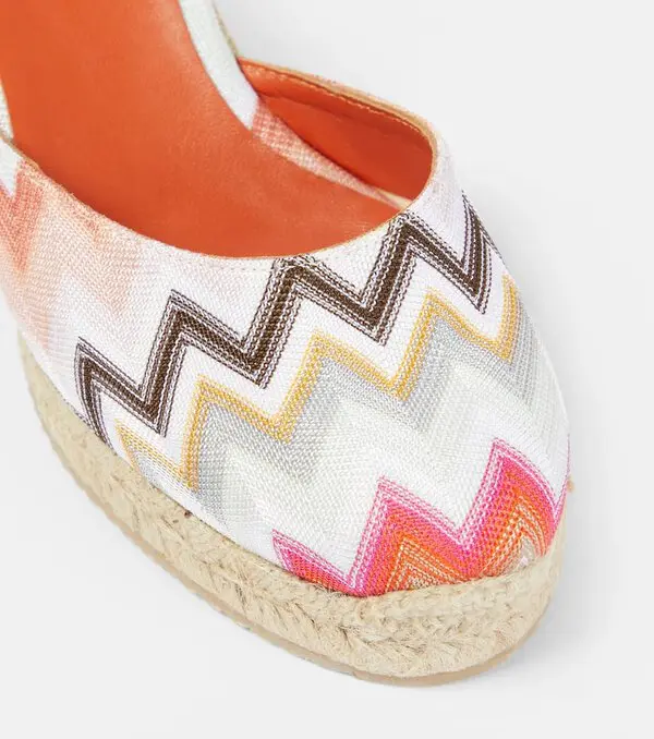 Missoni Zig Zag Eva 80 Espadrille Wedges
