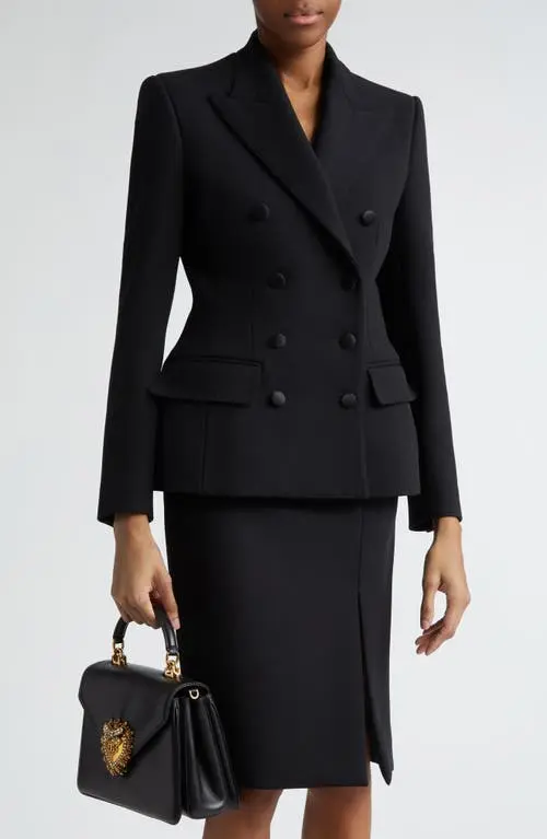 Dolce & Gabbana Turlington Wool-blend Blazer