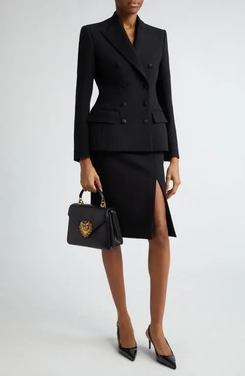 Dolce & Gabbana Turlington Wool-blend Blazer