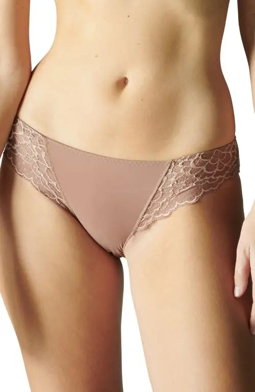 Simone Perele Caresse Bikini Bottom - Coco Brown