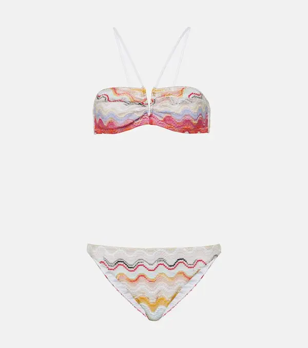 Missoni Zig Zag Two-piece Bikini - Multicoloured