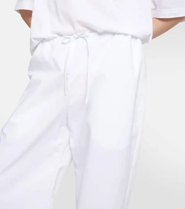 THE ROW Jugi Wide-leg Cotton Pants