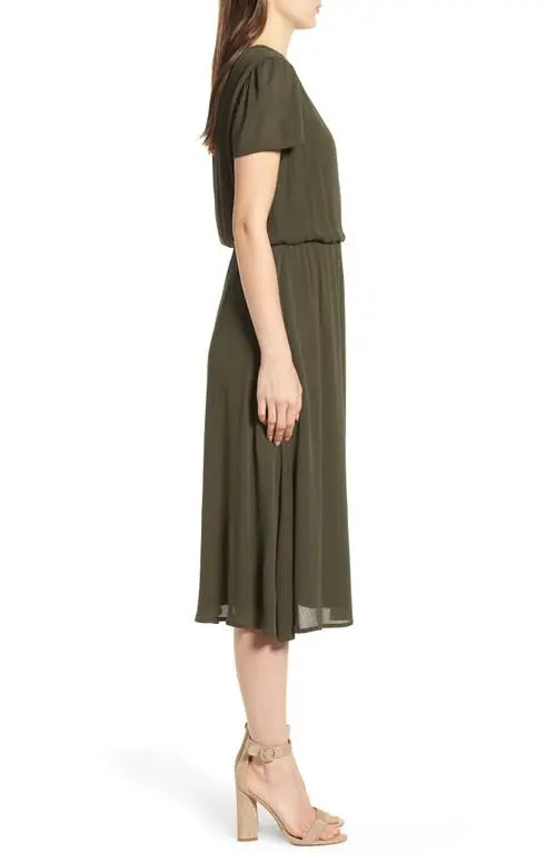WAYF Blouson Dress