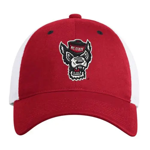 Adidas Nc State Wolfpack Mascot Slouch Trucker Adjustable Hat