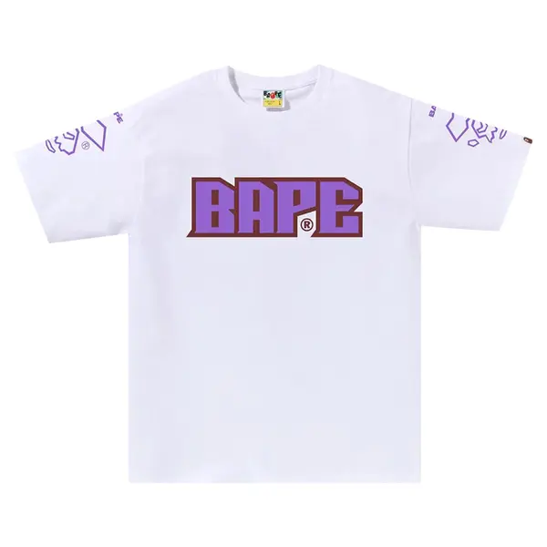 A BATHING APE Football Tee - White
