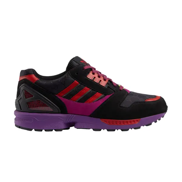 Gucci Adidas X Zx 8000 Gg Monogram Sneakers - Black