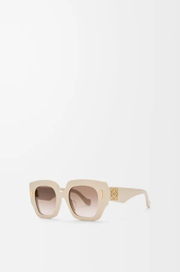 Loewe Square Sunglasses - Cream