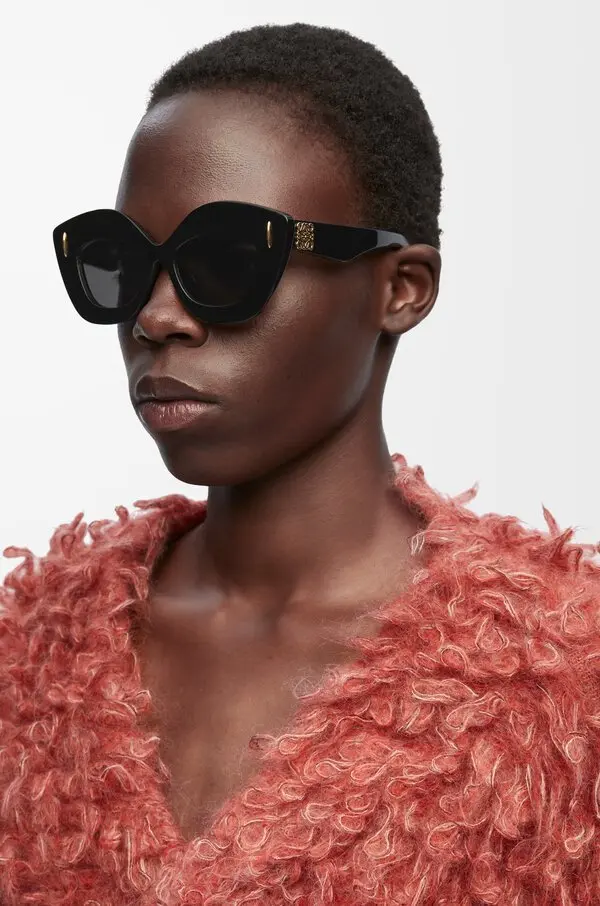 Loewe Retro Screen Sunglasses - Black | Editorialist