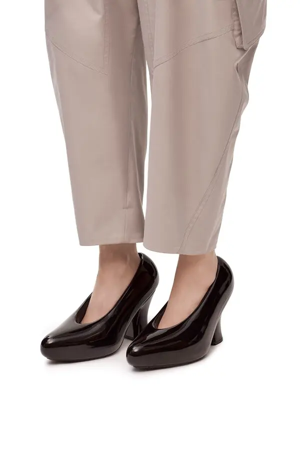Loewe Luxury Comic Lacquered Foam Pump In Light Foam Rubber