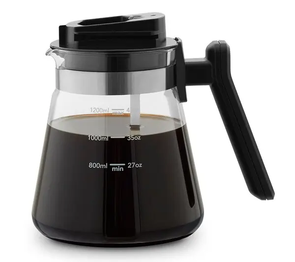 DASH Rapid Cold Brew Coffee Maker With 40-oz Glass Carafe