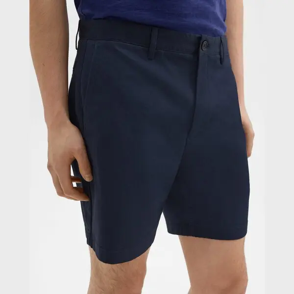 Theory Classic-fit Short In Organic Cotton - Baltic
