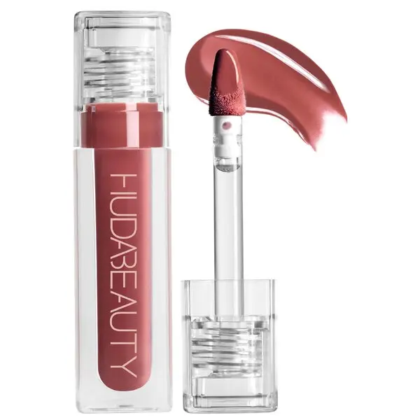 HUDA BEAUTY Faux Filler Shiny Non-sticky Lip Gloss - Bombshell