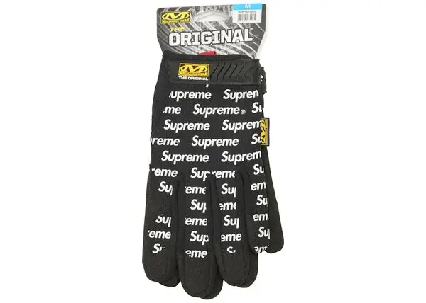 Supreme Mechanix Wear Gloves - Black