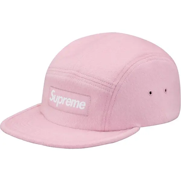 Supreme Wool Camp Cap - Pink