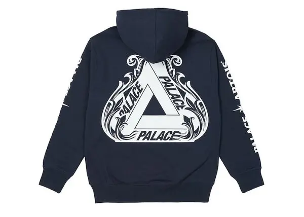 PALACE Stella Artois Hood - Navy Blue