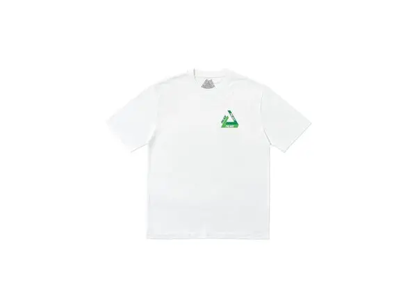 PALACE Trishadow T-shirt - White/green
