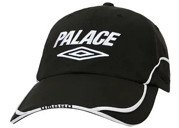 PALACE X Umbro 6panel Cap - Black