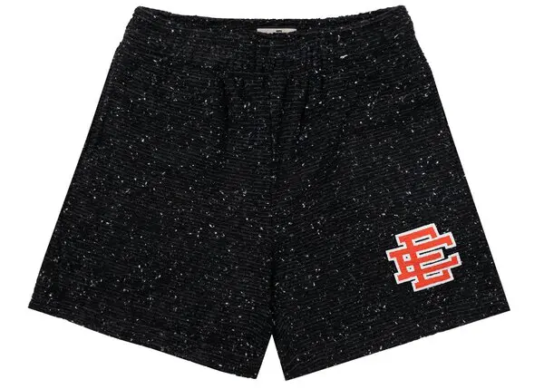 ERIC EMANUEL Ee Boucle Short - Black/red