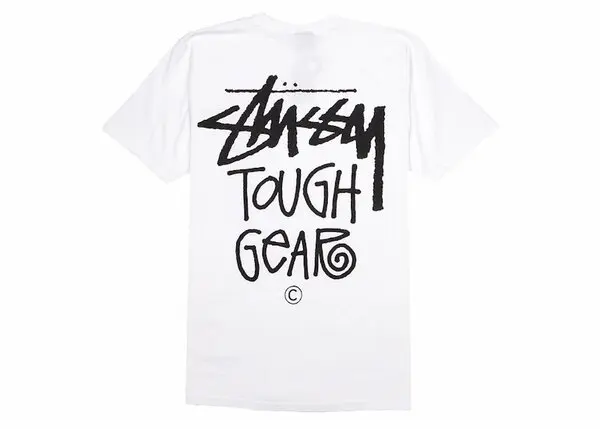 StÜssy Tough Gear Tee Shirt - White