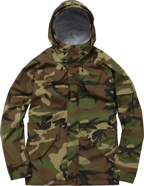 Supreme Military Taped Seam Jacket - Green Camo