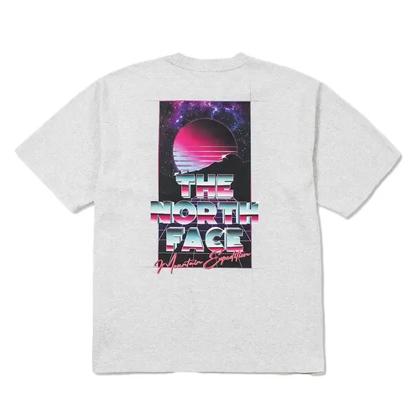 The North Face X Invincible Printed Graphic Tee Shirt - Grey