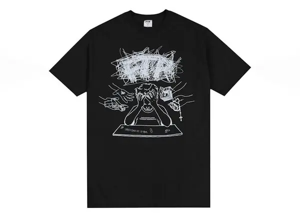 FTP Peer Pressure Tee Shirt - Black