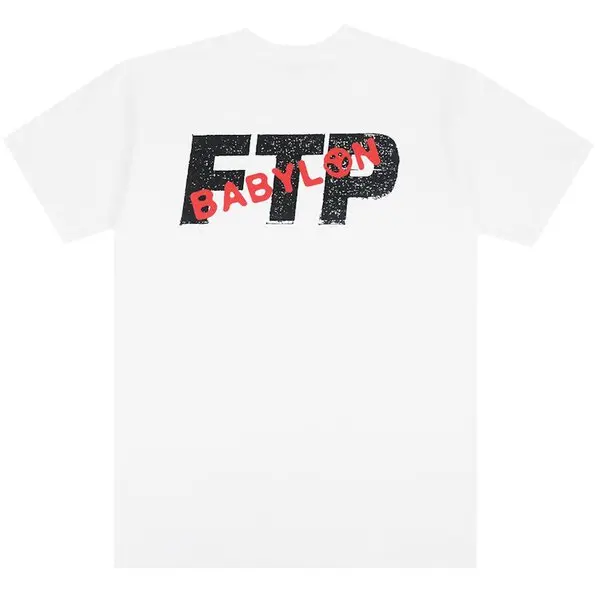 FTP X Babylon Logo Tee Shirt - White