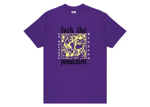 FTP Theater Of Madness Tee Shirt - Purple