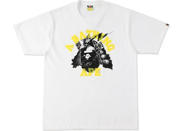 A BATHING APE Kabuto Tee Shirt - White