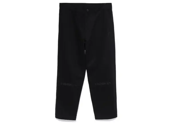 A BATHING APE Loose Fit Chino Pants - Black
