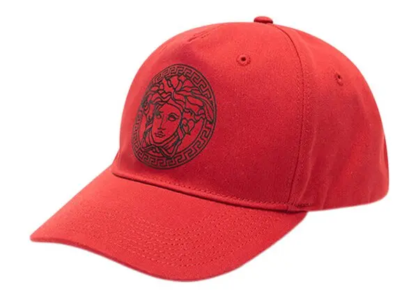 Versace Medusa Baseball Cap - Red