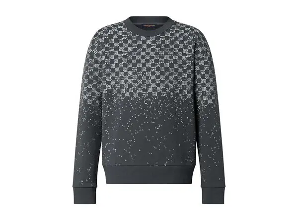 LOUIS VUITTON Printed Sweatshirt - Grey