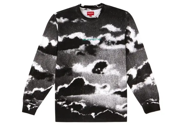 Supreme Cloud Long Sleeve - White