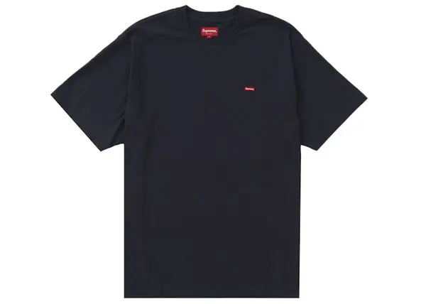 Supreme Small Box Tee Shirt - Navy Blue